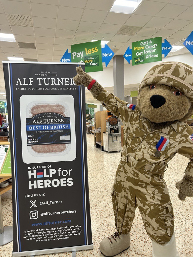 Learn more about our corporate partners Alf Turner | Help For Heroes