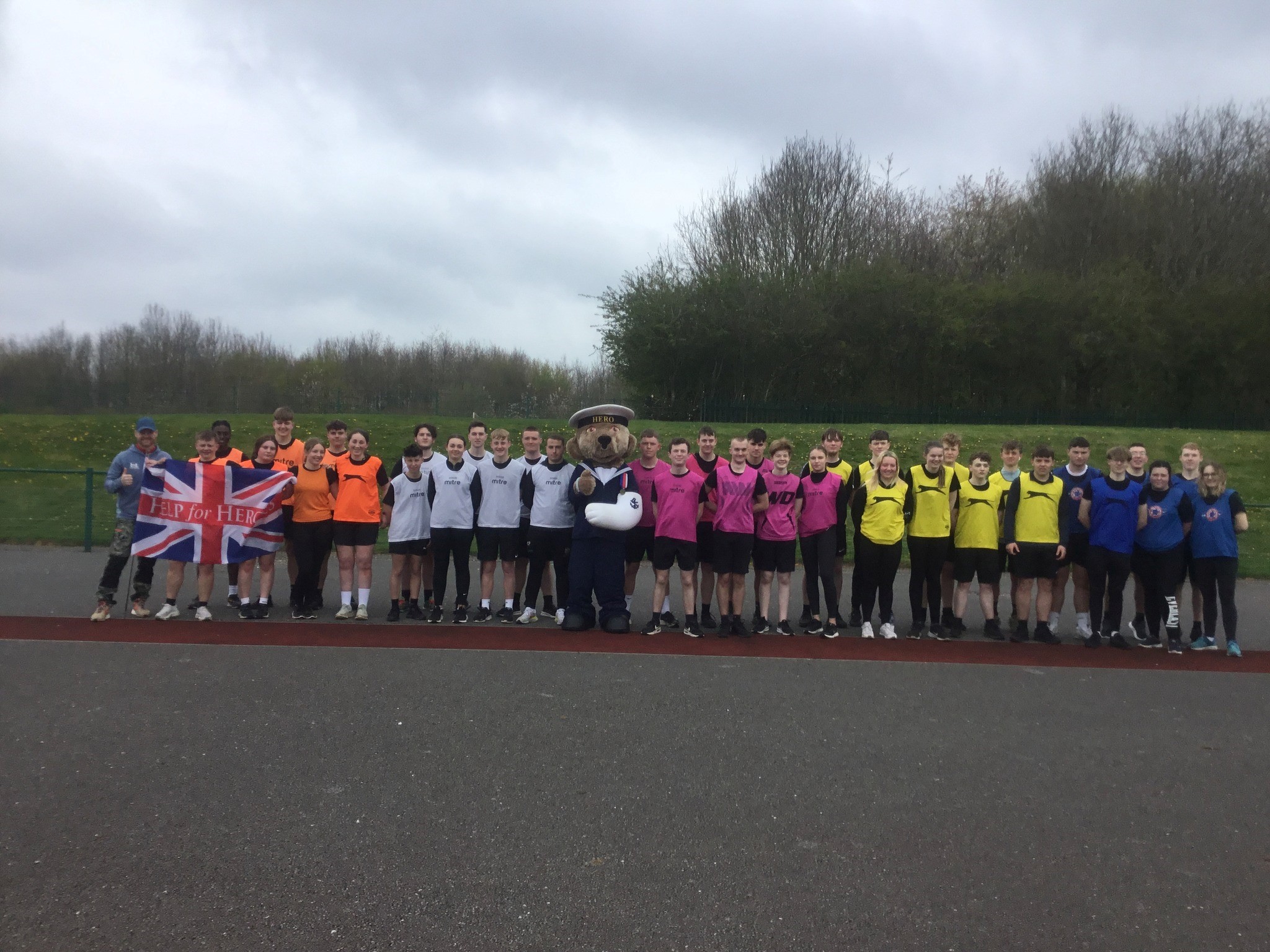 Ashfield School Uniformed Services Students | Help For Heroes