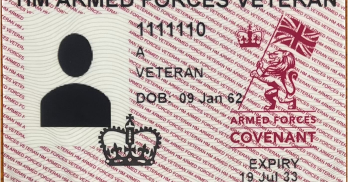 Get your Veteran ID Card | Help For Heroes