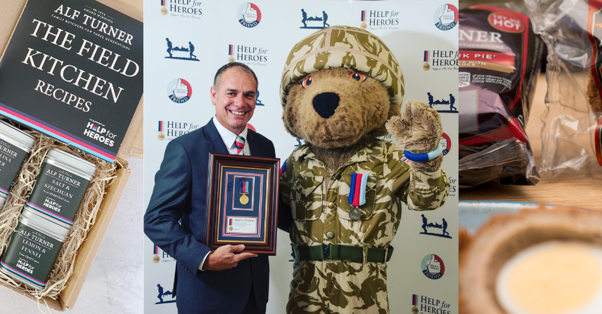 Alf Turner Reaches Fundraising Milestone | Help For Heroes